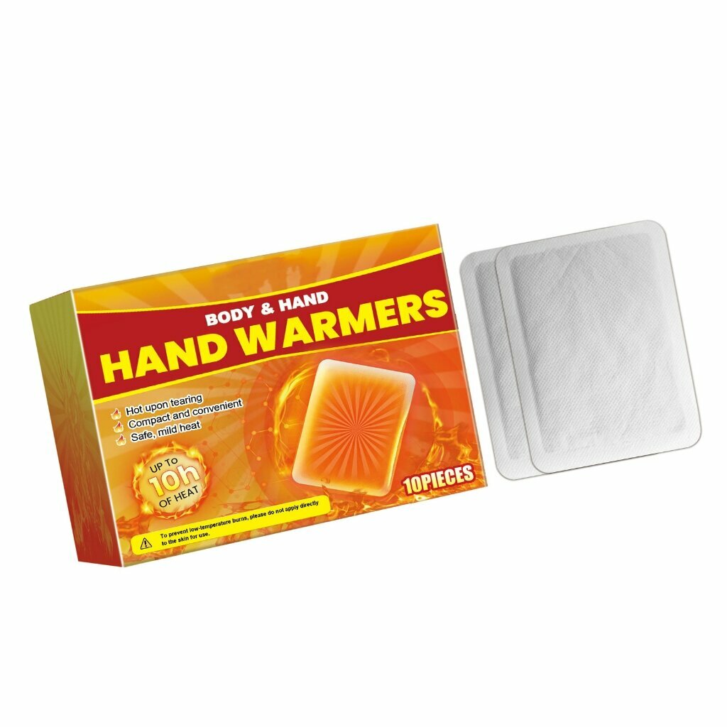 Hand Heat Packs,10PCS, Quick Heat Hand Warmers Heat Pads for Winter Sports and Daily Use Hand Warm Pads
