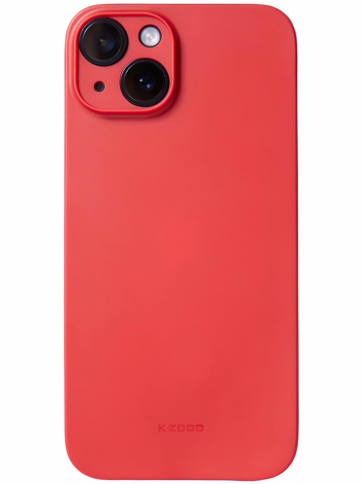 Чехол на iPhone 11, Air Skin ультратонкий пластик, красный