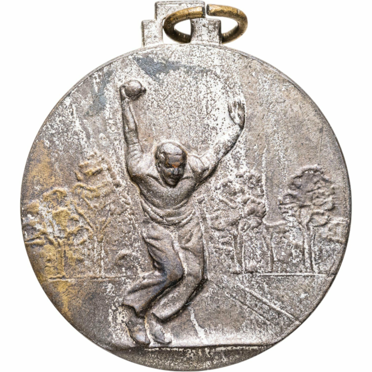 Италия медаль "Легкая атлетика Метание диска"