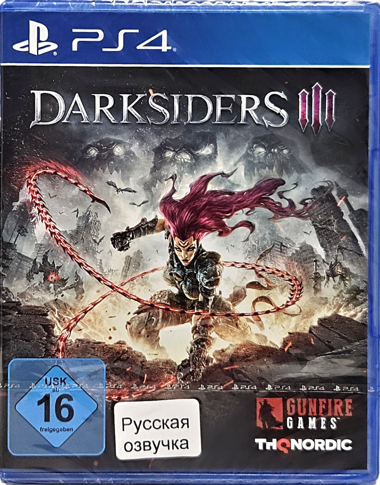 Игра Darksiders III, PlayStation 4, PlayStation 5, Полностью на русском языке