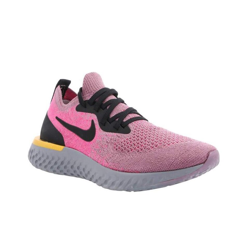 Кроссовки NIKE Epic React Flyknit 1, размер EU 36.5 стопа (23CM), розовый, — фото 1