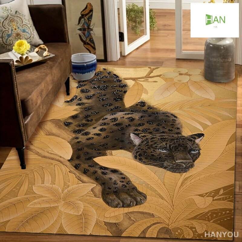 Ковер "Павлины", прямоугольный, 120х160см, полиэстер/латекс, Турция