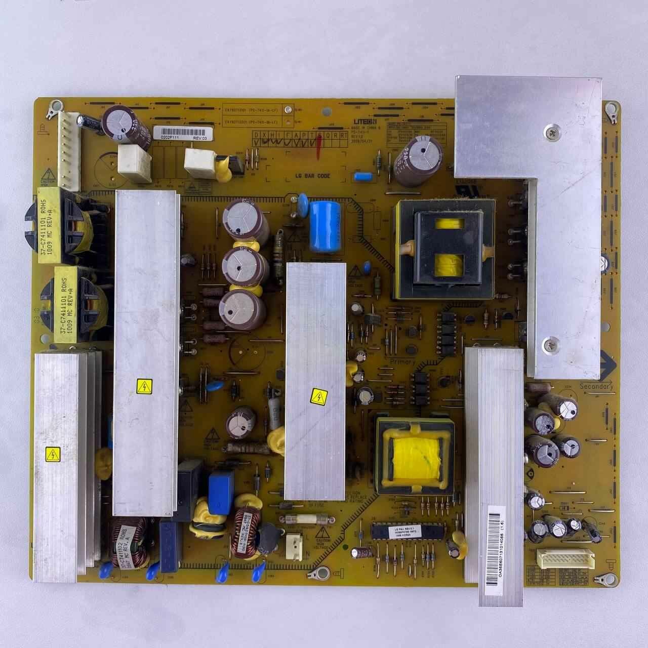 Блок питания PSU: EAY60713101 PS-7411-1-LF REV:2.1 для телевизора 42PQ200R 42PQ210R