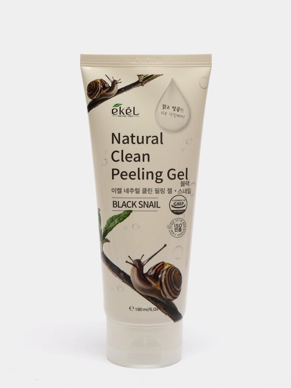 Пилинг гель с Экстрактом Слизи Улитки Ekel Peeling Gel Black Snail 180 мл