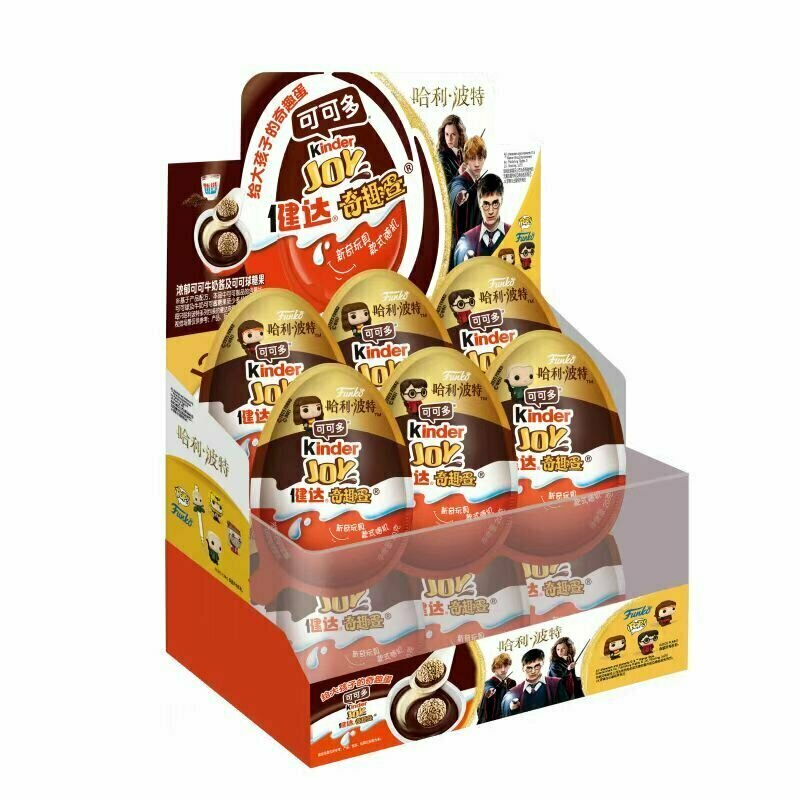 Лимитированная серия Kinder Joy с персонажами Гарри Поттера, 1/6/12 шт.