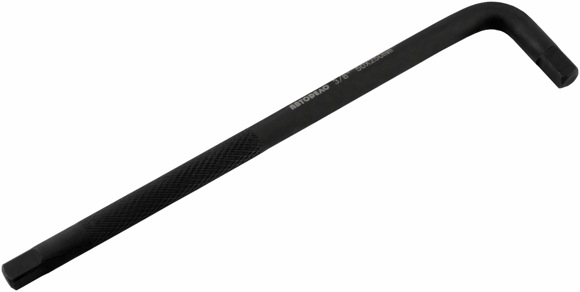 Вороток для головок Г-образный 3/8" 250х50 мм усиленный АвтоDело 39777