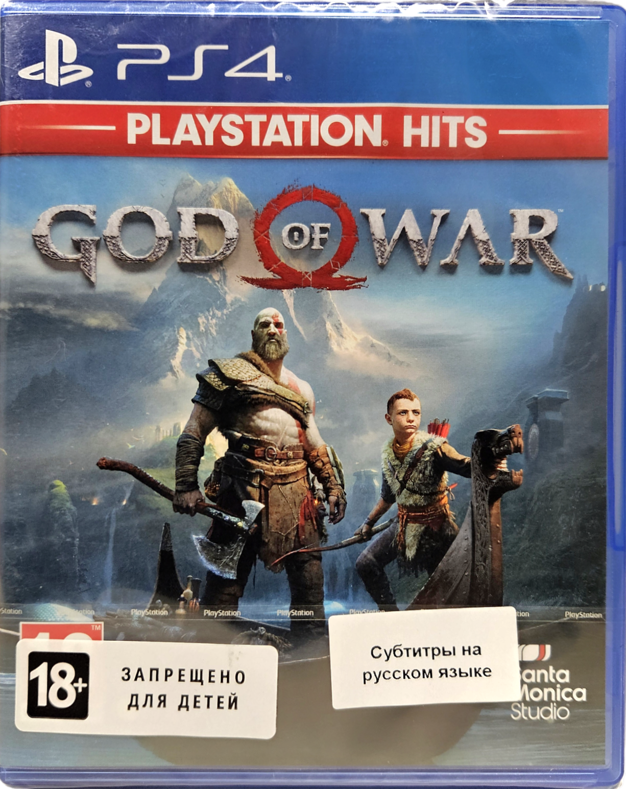 Игра God of War, PlayStation 4, PlayStation 5, Русские субтитры и интерфейс