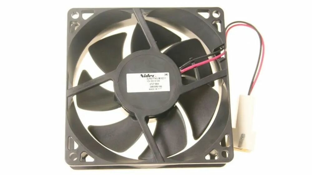 Вентилятор для сушильной машины Blomberg 2983350100, 869908 TGP485TXW, TGS485WRX0 12v dc 0,15A. Товар уцененный