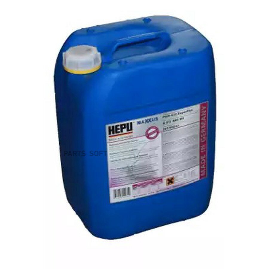 Антифриз (концентрат) - фиолетовый, G12++, VW TL 774-G (Audi, Seat, Skoda, VW), VAG G 012 A8G M1 от официального дистрибьютора, HEPU, артикул P999G12SUPERPLUS020