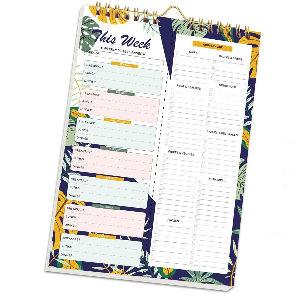 Еженедельный блокнот для планирования питания, No. 2