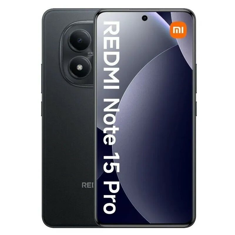 Смартфон Xiaomi Redmi Note 15 Pro 4G 12/512Gb, Black
