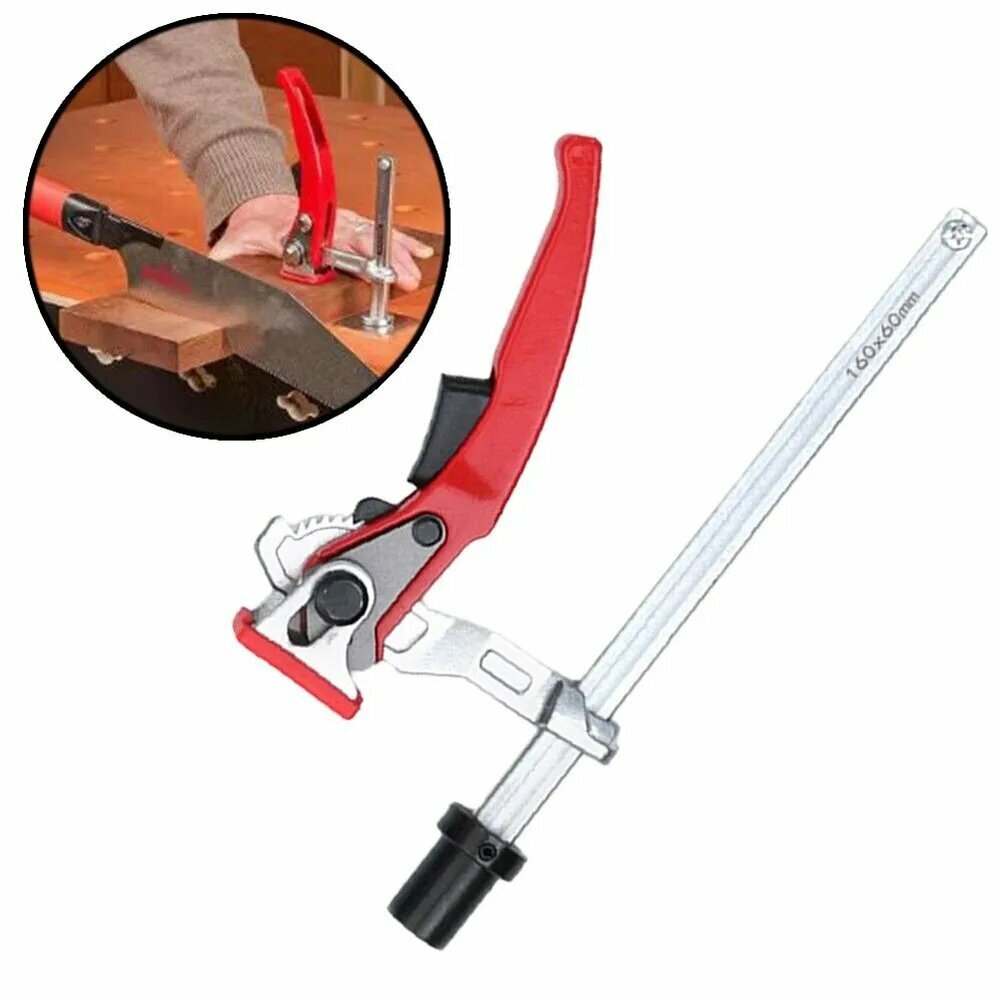 OZ-COAC Струбцина для столярного стола, верстак, собачка, храповой механизм, быстрый 3/4 дюйма, 19 мм