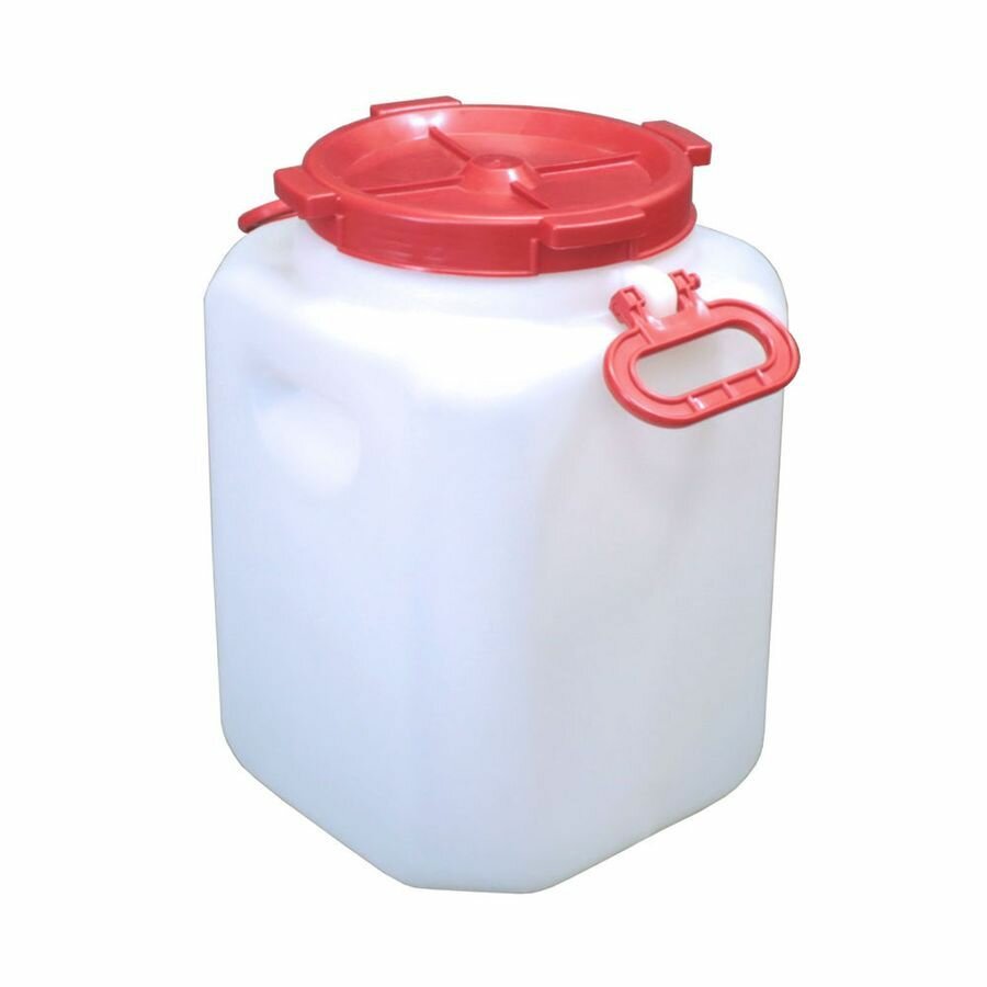 Канистра-бочка Альтернатива объем 40 л, навесная ручка, диаметр горла 215 мм М680