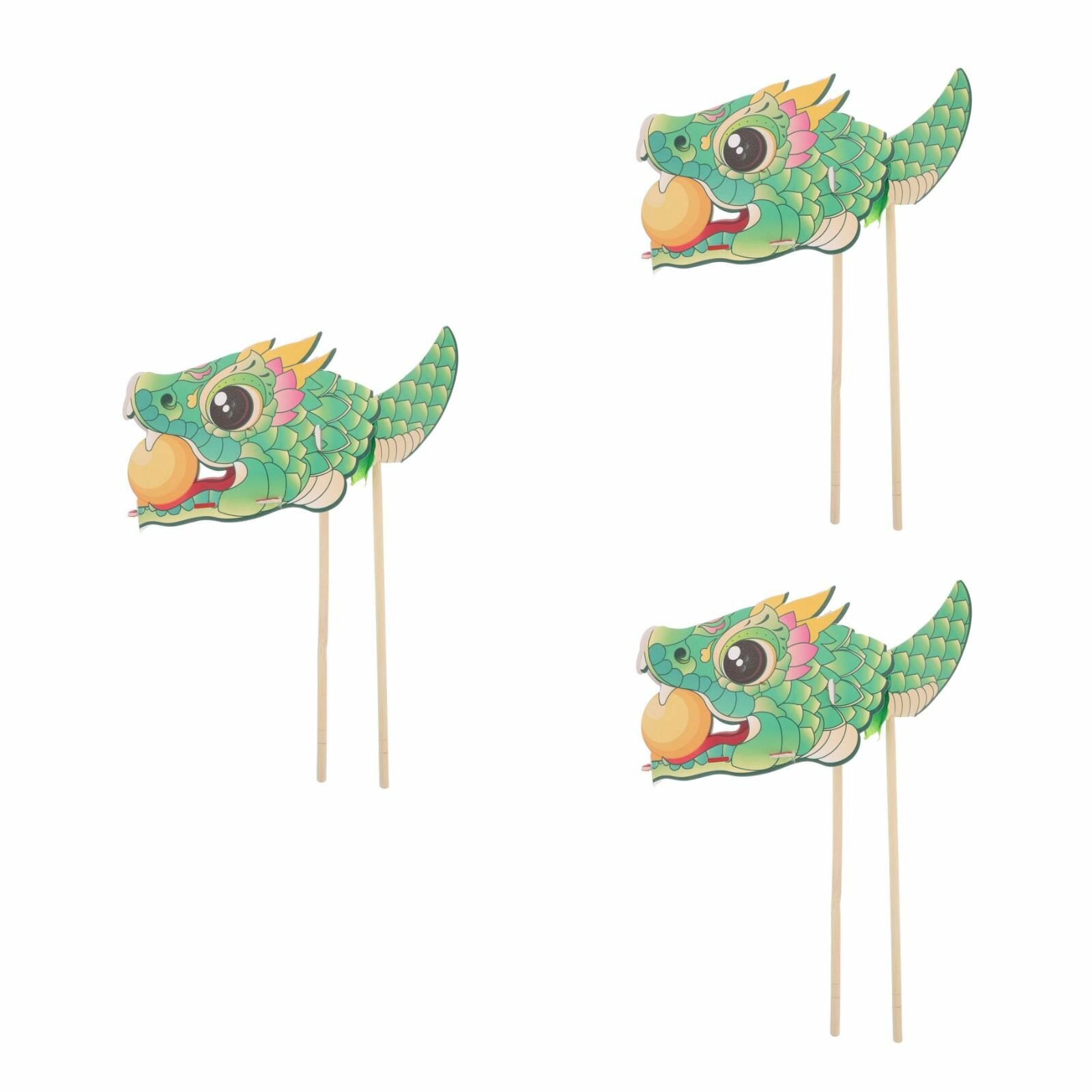 Праздничные бумажные змеи для детей из бумаги для рукоделия на год змеи набор 3 шт