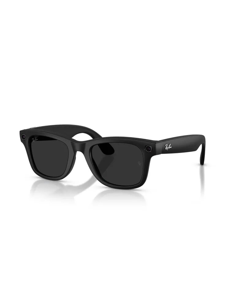 Умные очки Ray-Ban Wayfarer (Gen 2), размер 53-22-155, фотохромные линзы Clear/Grey Transitions, оправа Matte Black