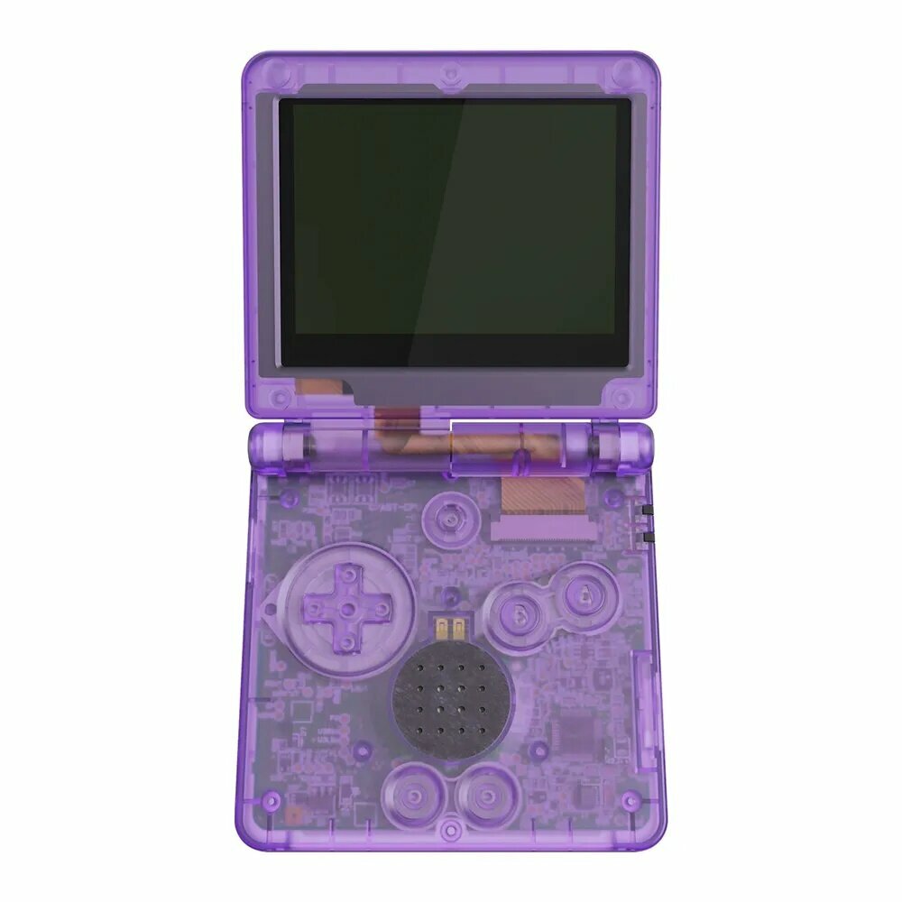 Обновлённый корпус eXtremeRate Monster Index (стиль консоли) для Gameboy Advance SP совместим с IPS-модулем