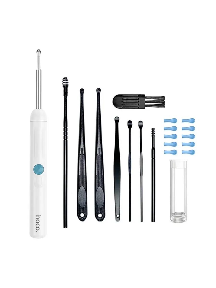 Современная умная ушная палочка с камерой