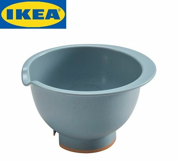 Мика для смешивания IKEA PONNYFISK икеа поннифиск, полипропилен, с нескользящим дном, для теста