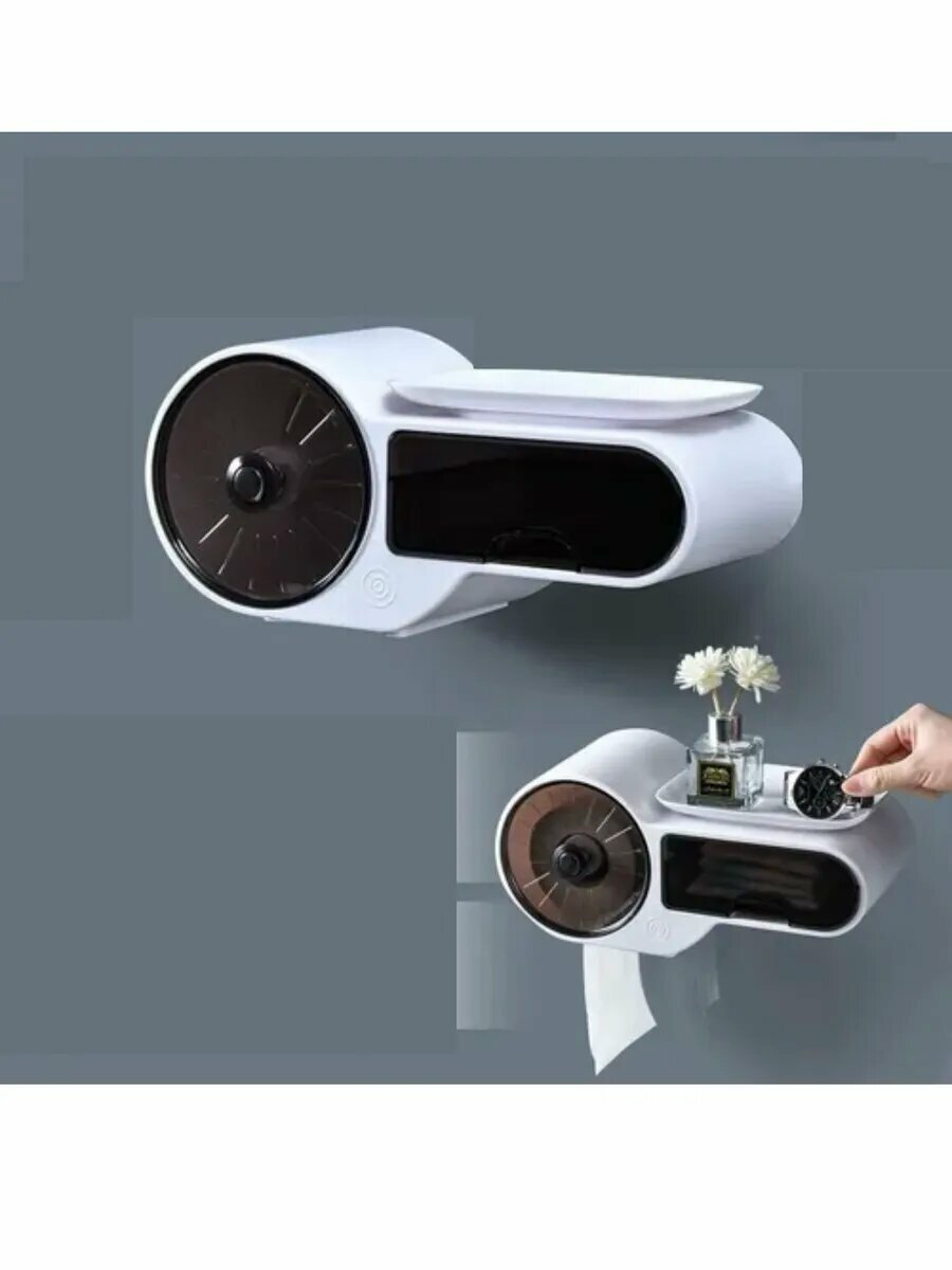 Держатель для туалетной бумаги настенный