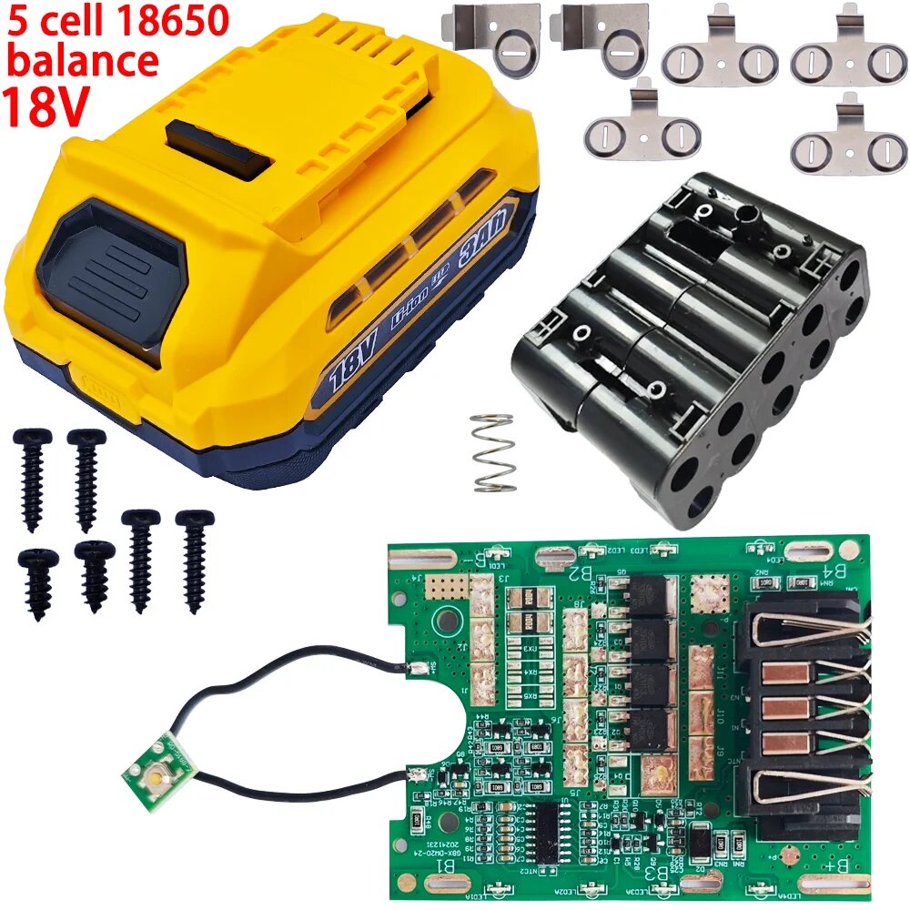 Корпус для аккумулятора Dewalt 18В 5 ячеек 3Ah