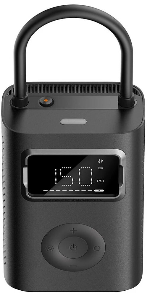 Электрический насос Xiaomi "Portable Electric Air Compressor" 2 Pro, автоматическое отключение, 1.46 кг, BHR9099GL