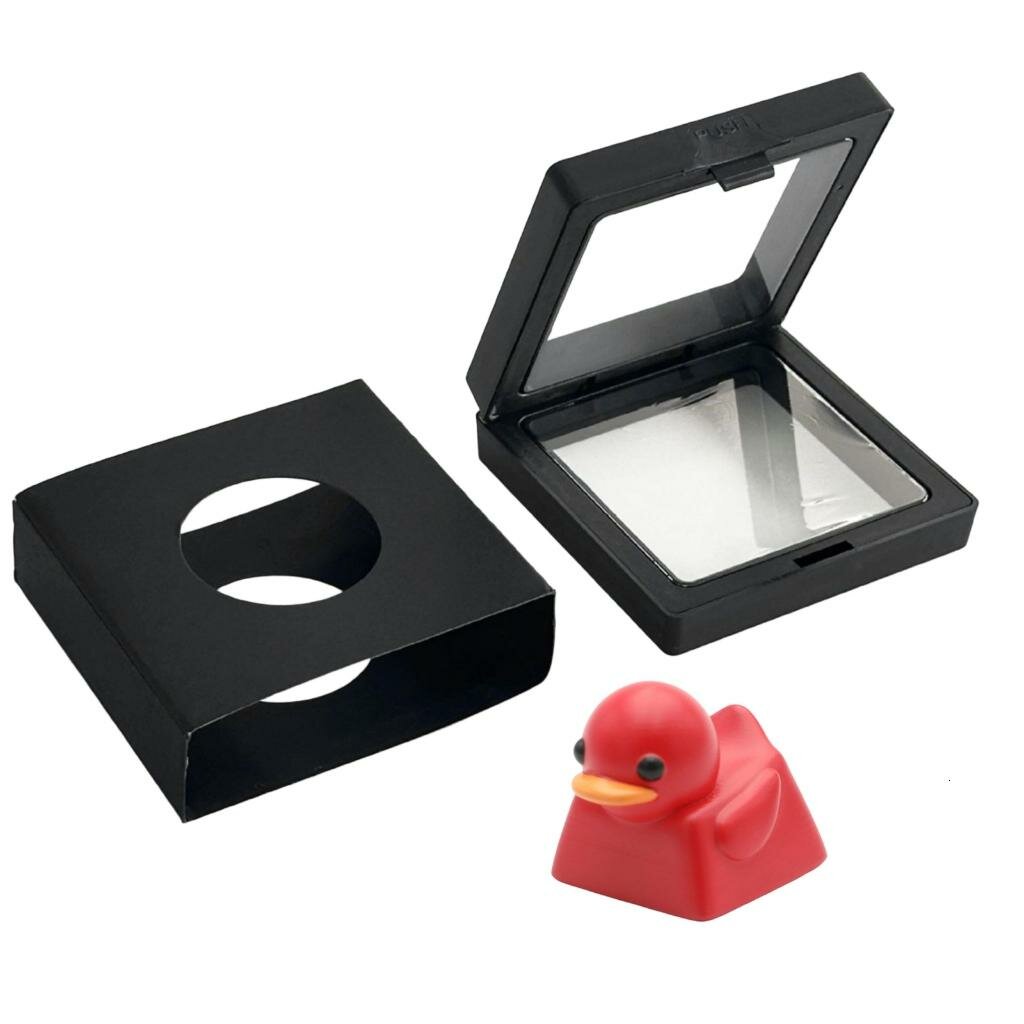 Эргономичные клавиши с формой утки, красный