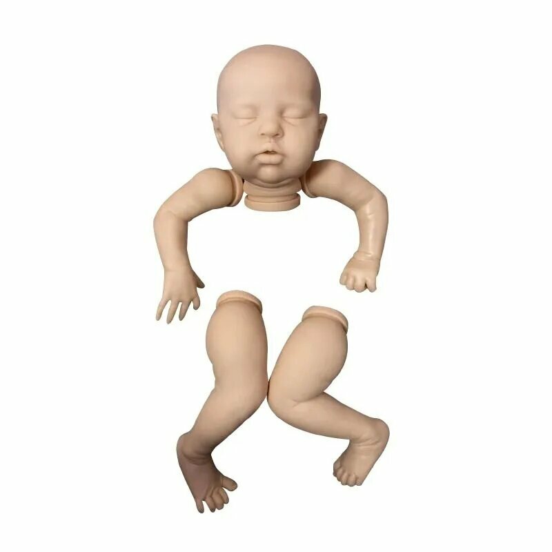 Неокрашенный и разобранный набор кукол-реборнов, размер готовой куклы 50 см, Reborn Teddy