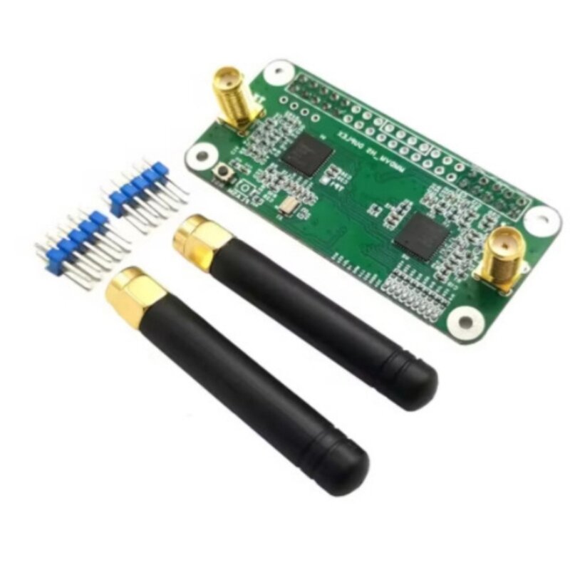 Модуль платы MMDVM Double Duplex Hotspot в мини-версии с антеннами, высокоточными SMA-разъемами и поддержкой P25