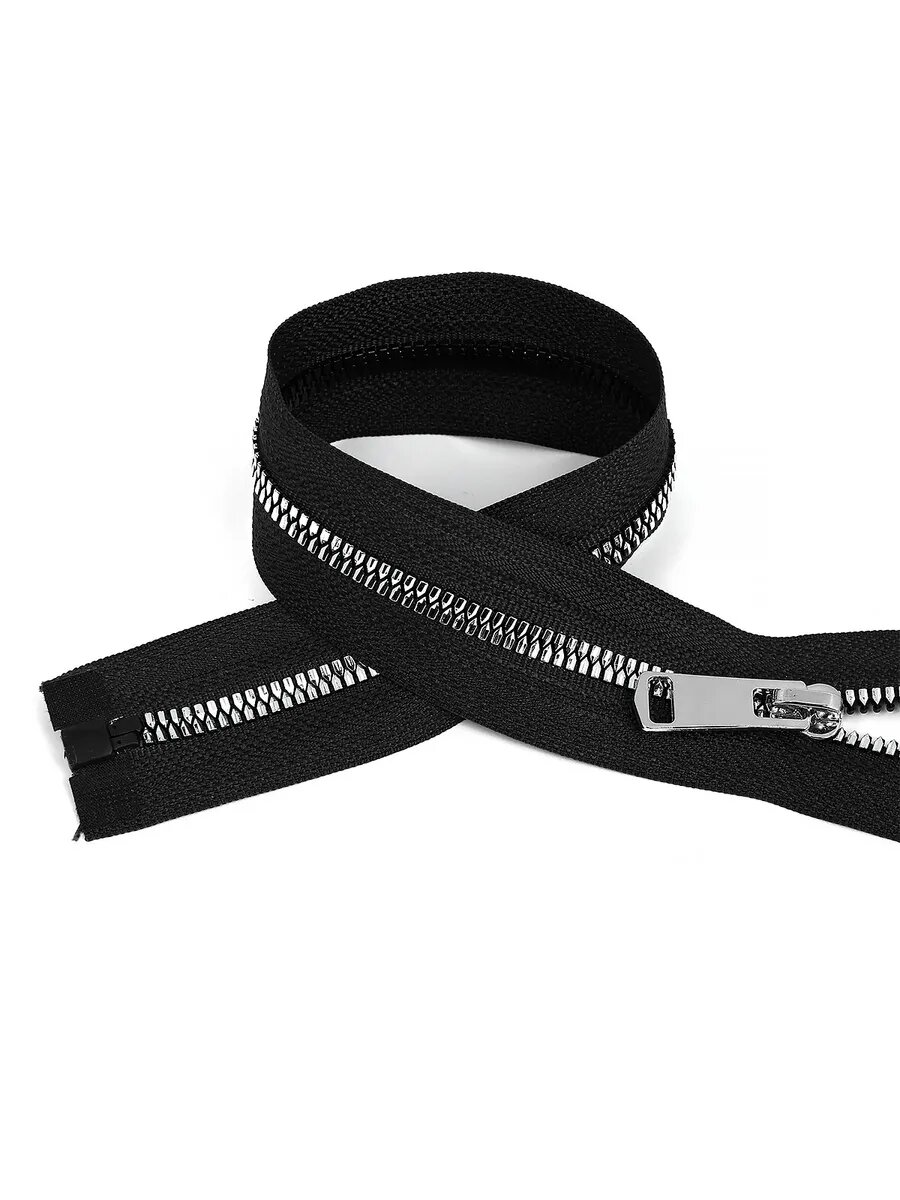 Молния трактор декоративная №5 1 замок 75см 10шт