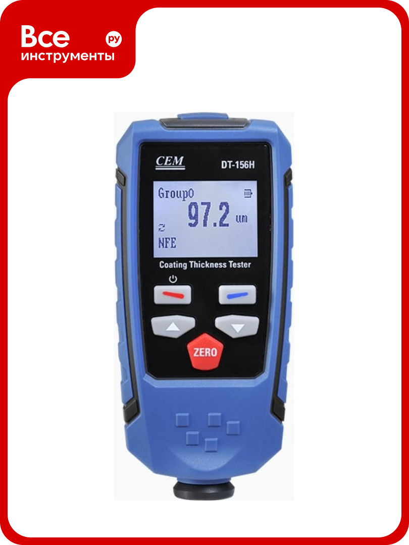 Измеритель толщины лакокрасочных покрытий СЕМ DT-156H 482674