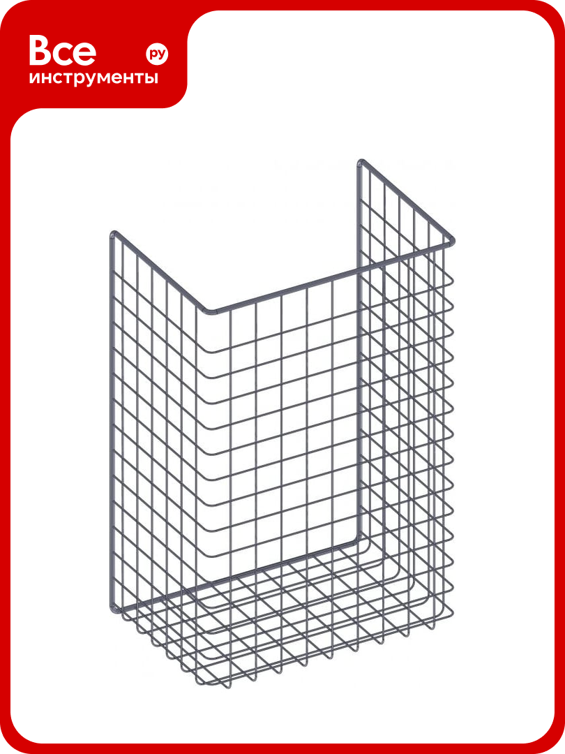 Корзина для белья найди 34x52x23, черный муар ко.34х52-55