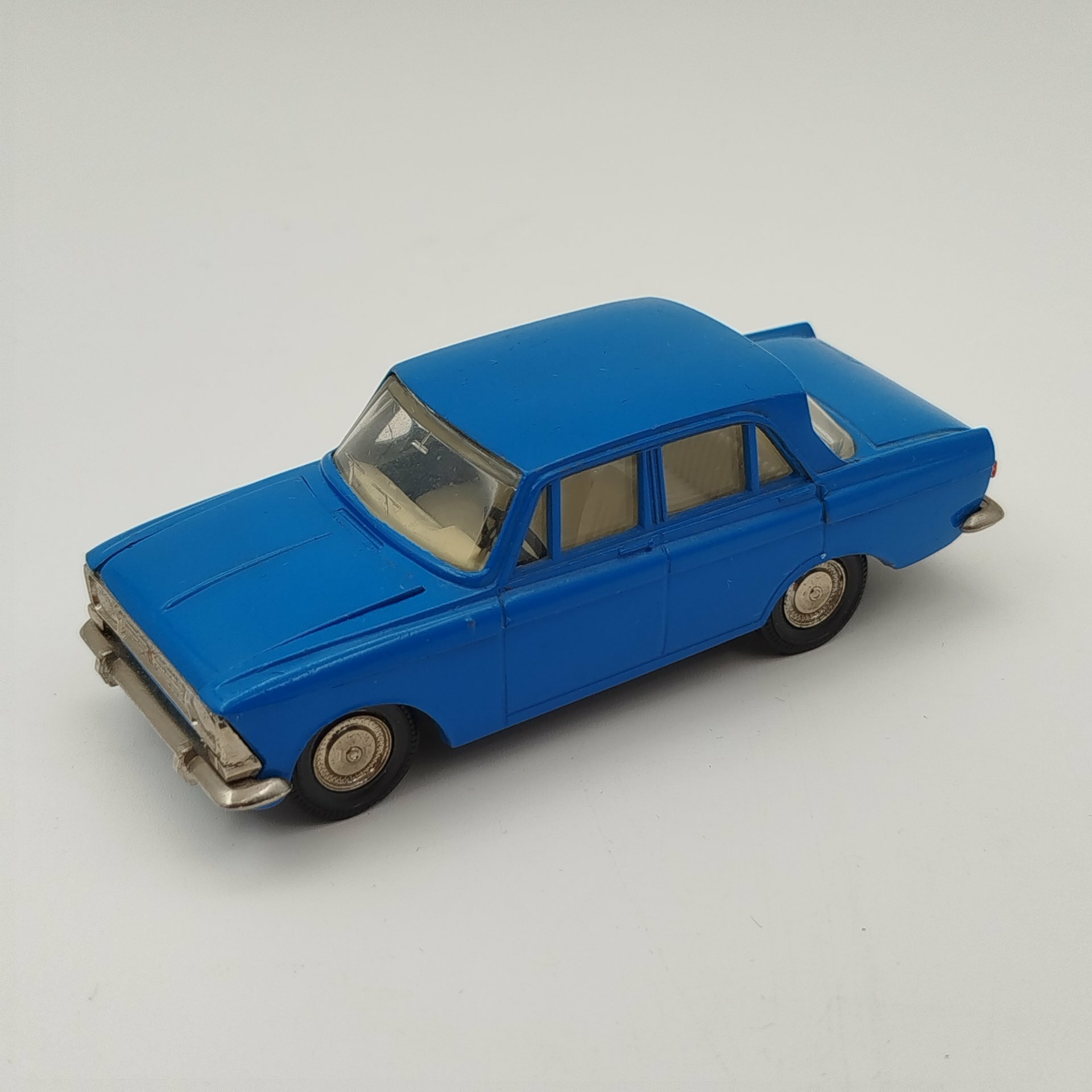 Модель автомобиля "Москвич 408. Модель А1", металл, пластик, СССР, 1970-1990 гг.