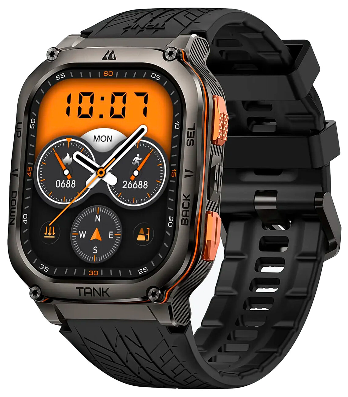 Смарт-часы Kospet Tank M3 Ultra Black