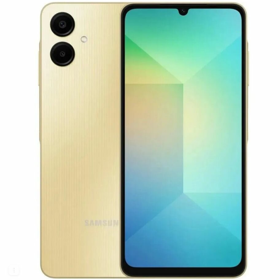 6,7" Смартфон Samsung Galaxy A06 6/128 ГБ (A06) золотой