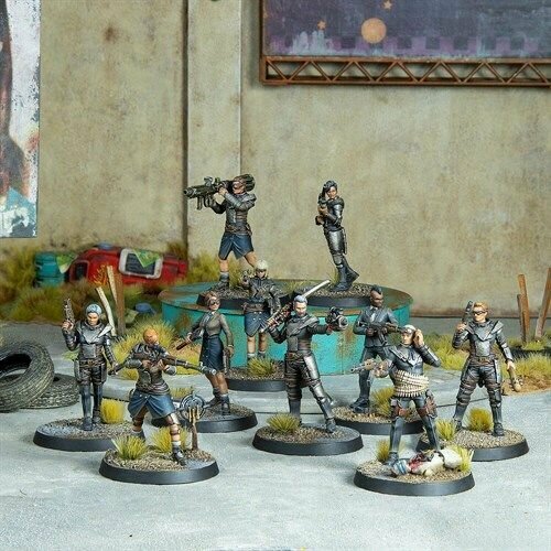 Настольная игра Fallout: Miniatures - Raiders: The Operators — фото 1