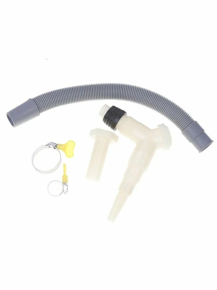 Комплект удлинителей для слива стиральной машины с барабаном и сушилкой