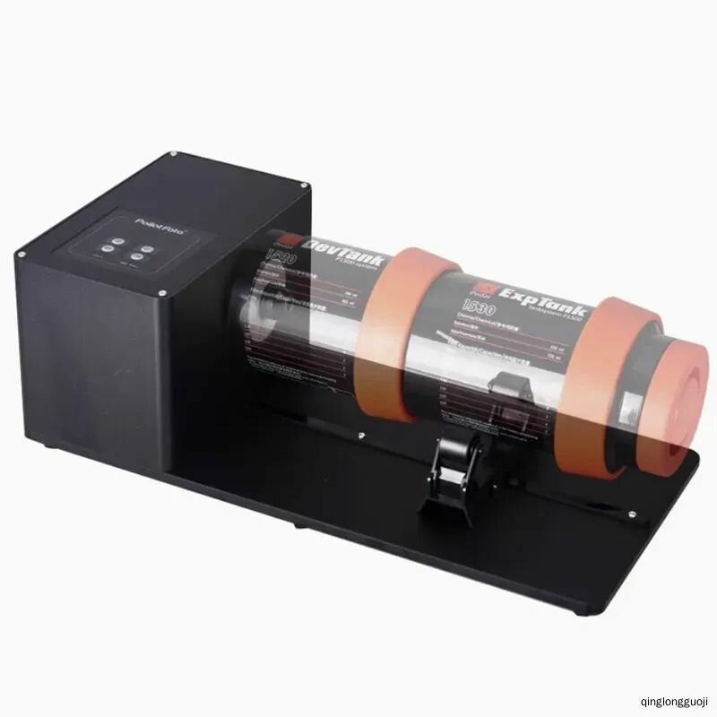 Электрический Роликовый Станок Для Проявки Пленки, С Магнитами, Совместимый С JOBO и PoilotFoto бачок, Автоматическая вращающаяся стойка для проявки пленки