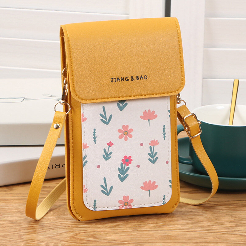 Сумка-мессенджер для телефона, с принтом, на одно плечо