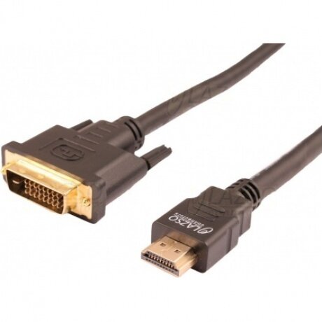Кабель аудио-видео Lazco WH-141 HDMI (m)/DVI-D(m) 15м (WH-141(15M)) черный