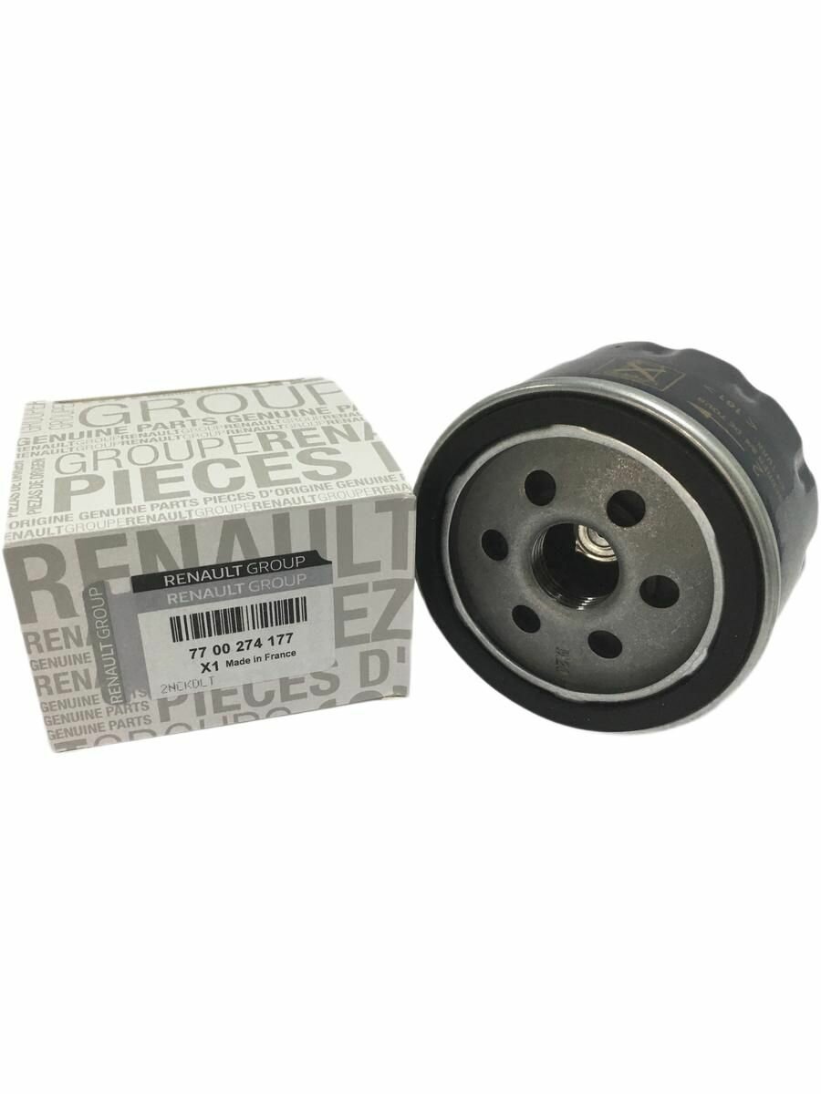 Фильтр масляный Рено Логан Renault 7700274177 Logan Sandero Duster Megane Clio Laguna Kangoo Largus Almera / MANN W753