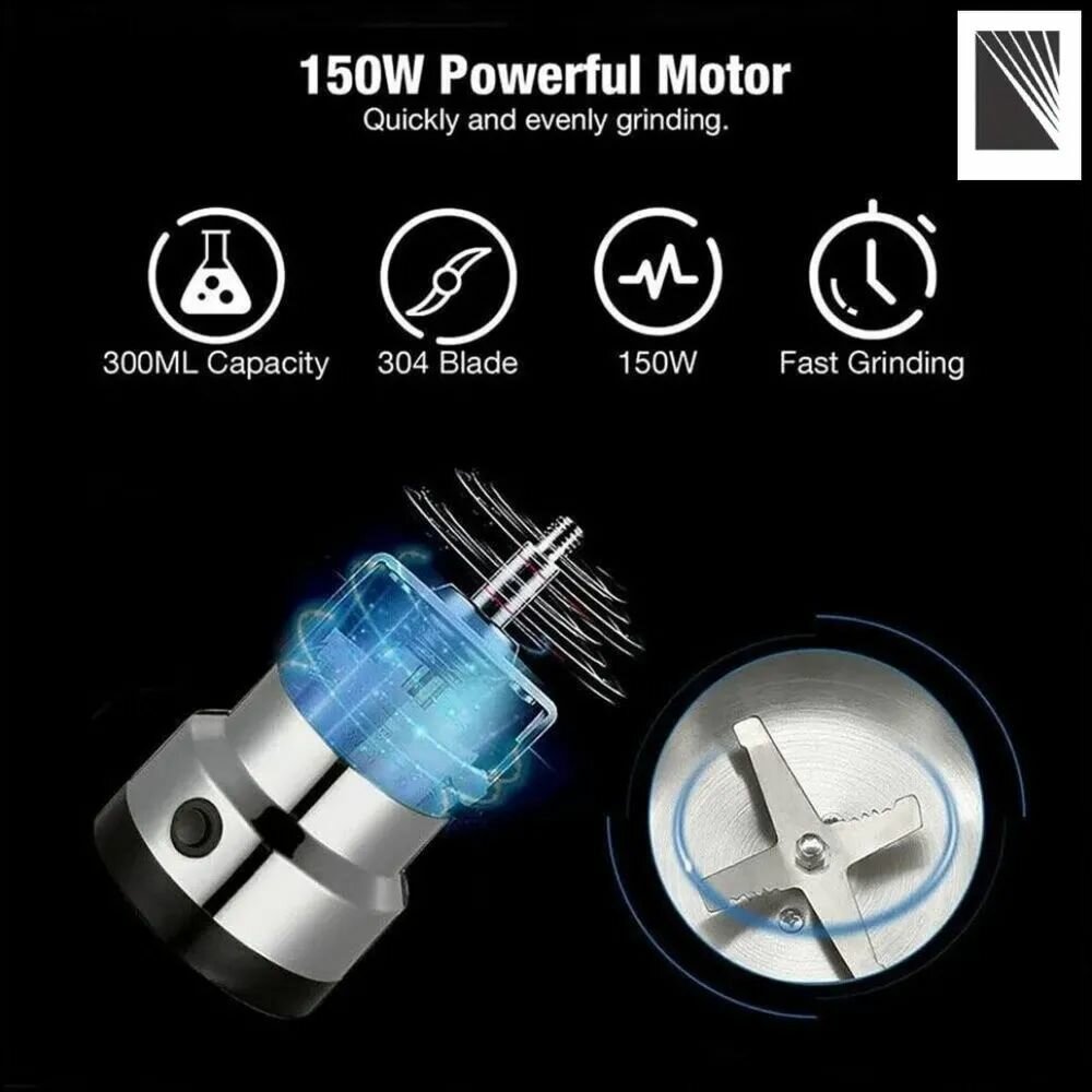 Эксклюзивный электрический измельчитель для соли, специй, зерна и муки, мощная дробилка для сухих продуктов домашнего применения