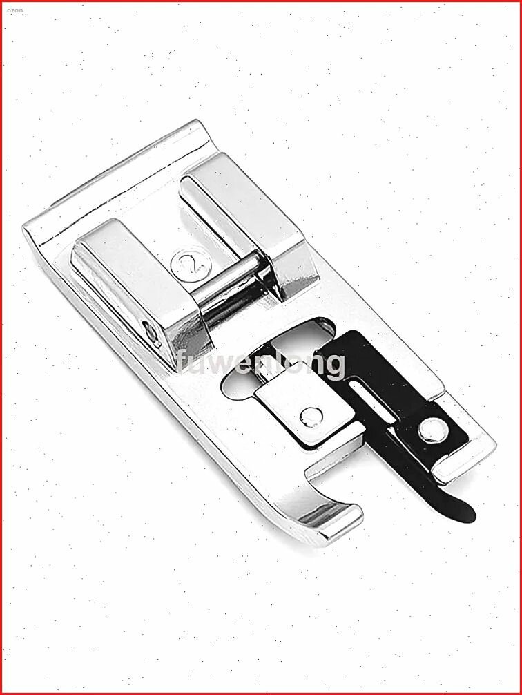 Оверлочная лапка для бытовых швейных машин / Лапка оверлок, для обметования, швейные принадлежности, 1 шт