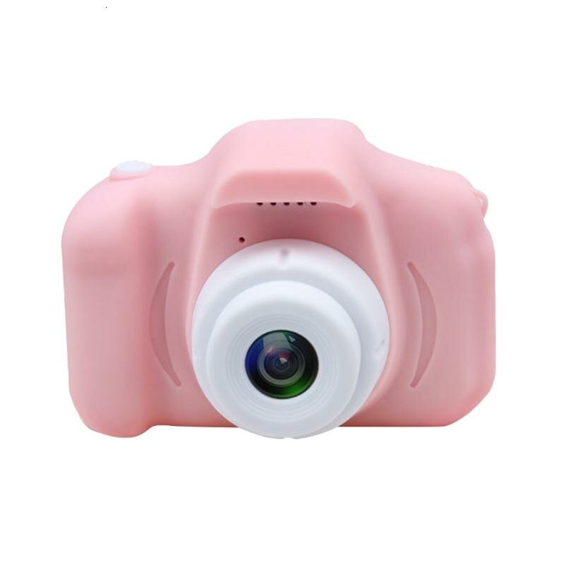 Детская цифровая камера 13 Мп, экран 2 дюйма, Розовый