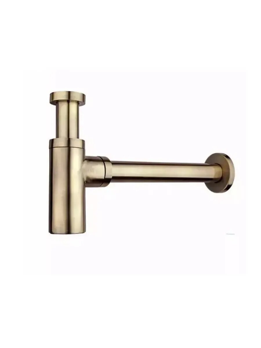 Сифон металлический для раковины GB210BR бронза