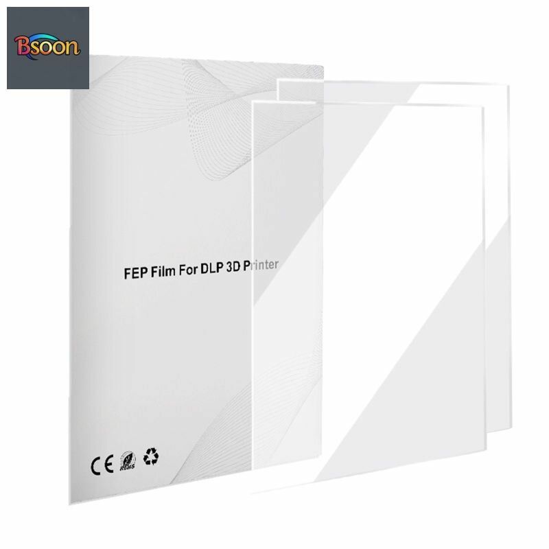 2 шт. FEP пленка 200 x 280 мм для 3D принтера