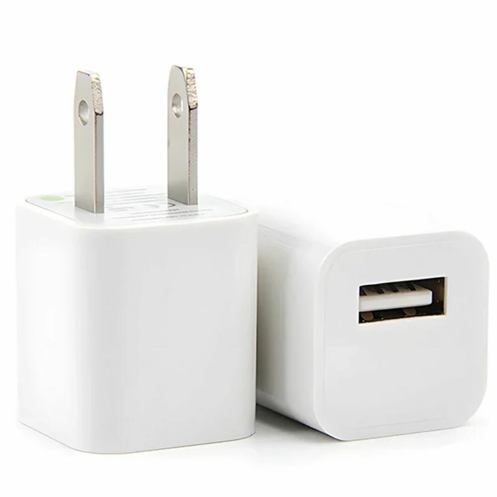 USB-адаптер для быстрой зарядки iPhone 14 13 12 11 Pro Max XR XS X 8 7 6 Plus iPad, дорожный адаптер с вилкой стандарта США.