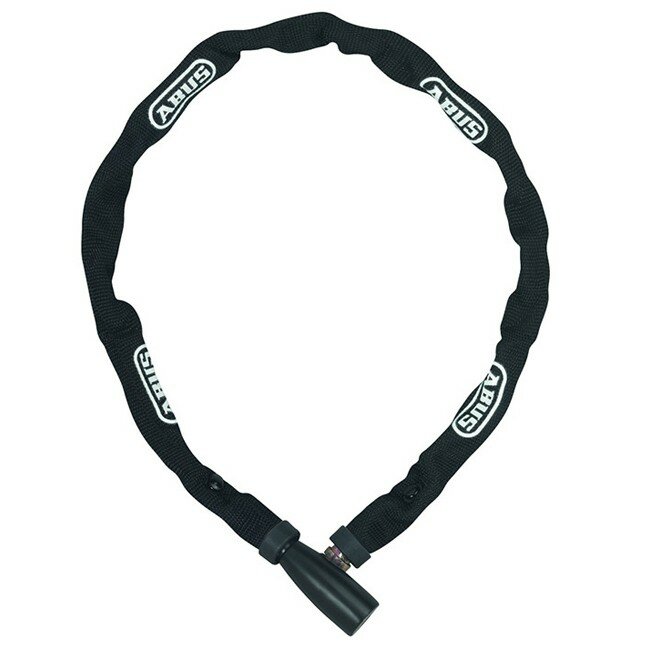 Цепь с замком Abus 1500/110 Web, цвет Чёрный