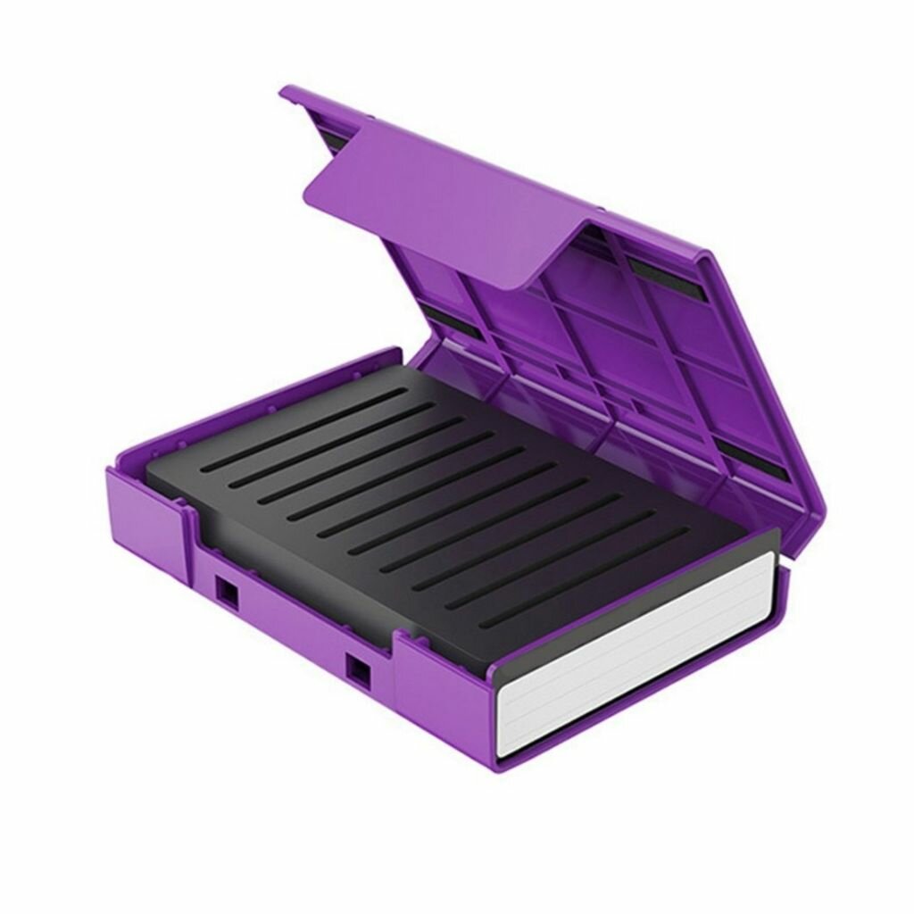 M. универсальный защитный бокс для жесткого диска диаметром 2/3,5 дюйма-фиолетовый