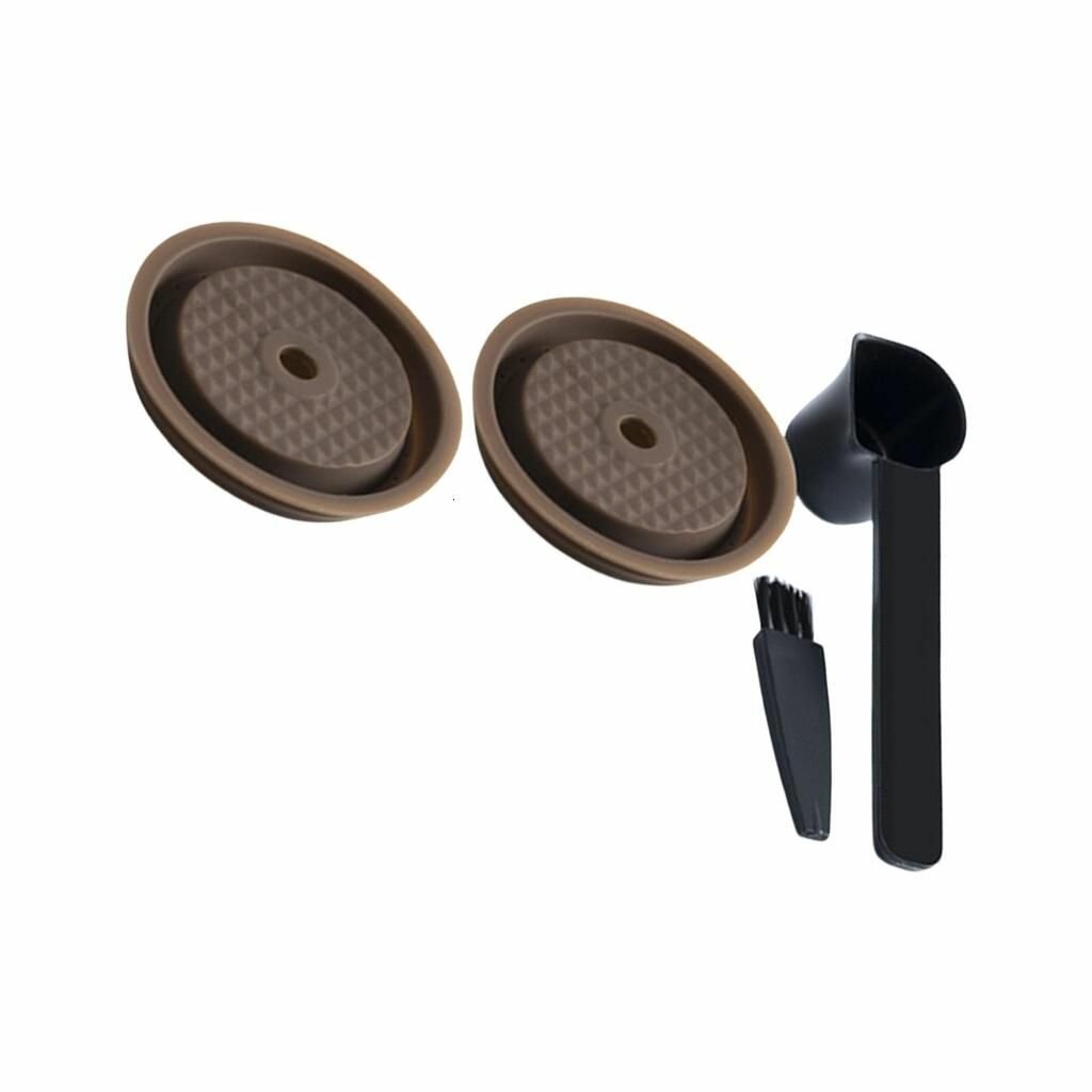 Силиконовые крышки для кофекапсул, 2 шт.