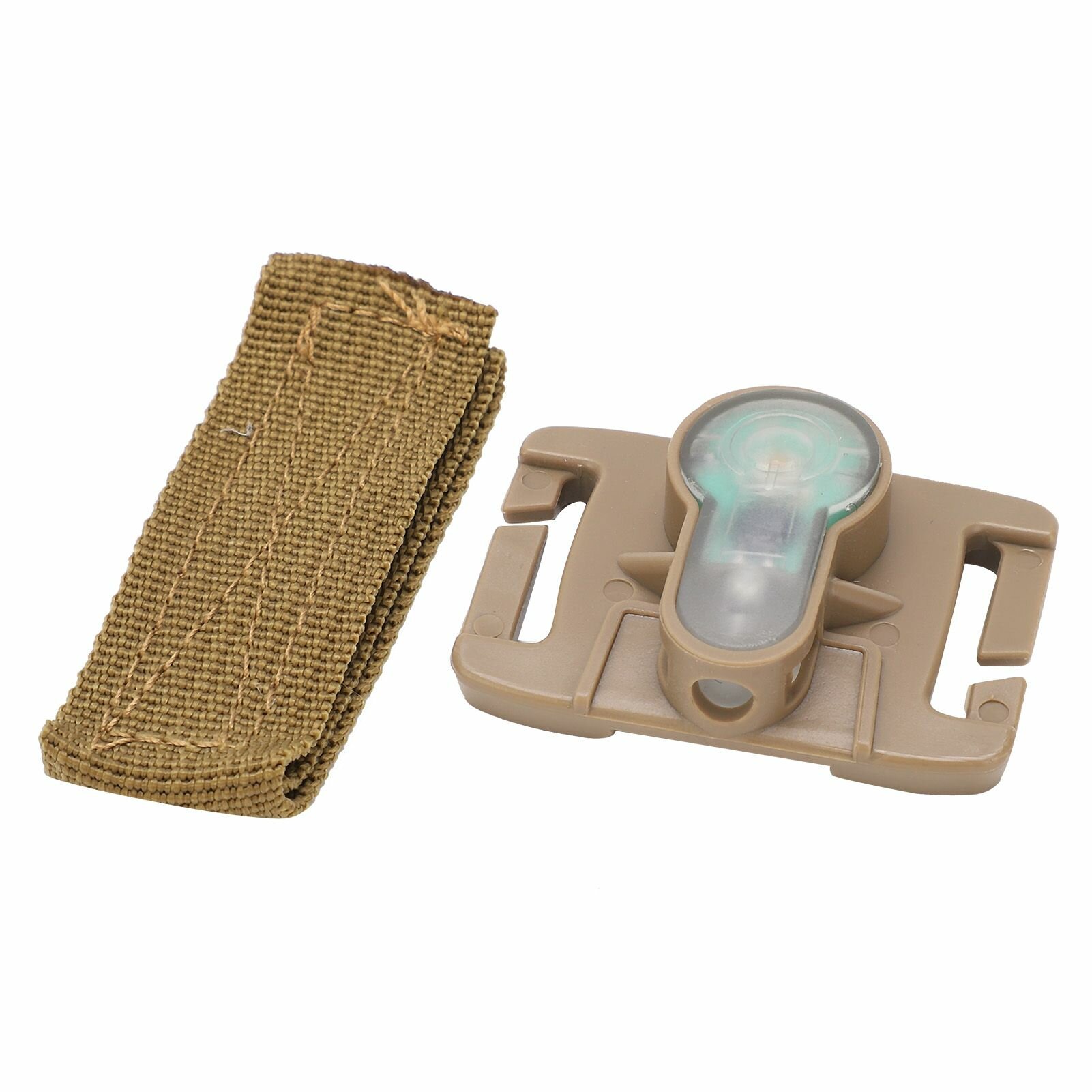 Открытый мини-фонарь выживания IPX8 водонепроницаемый с ремнем цветная основа красный свет